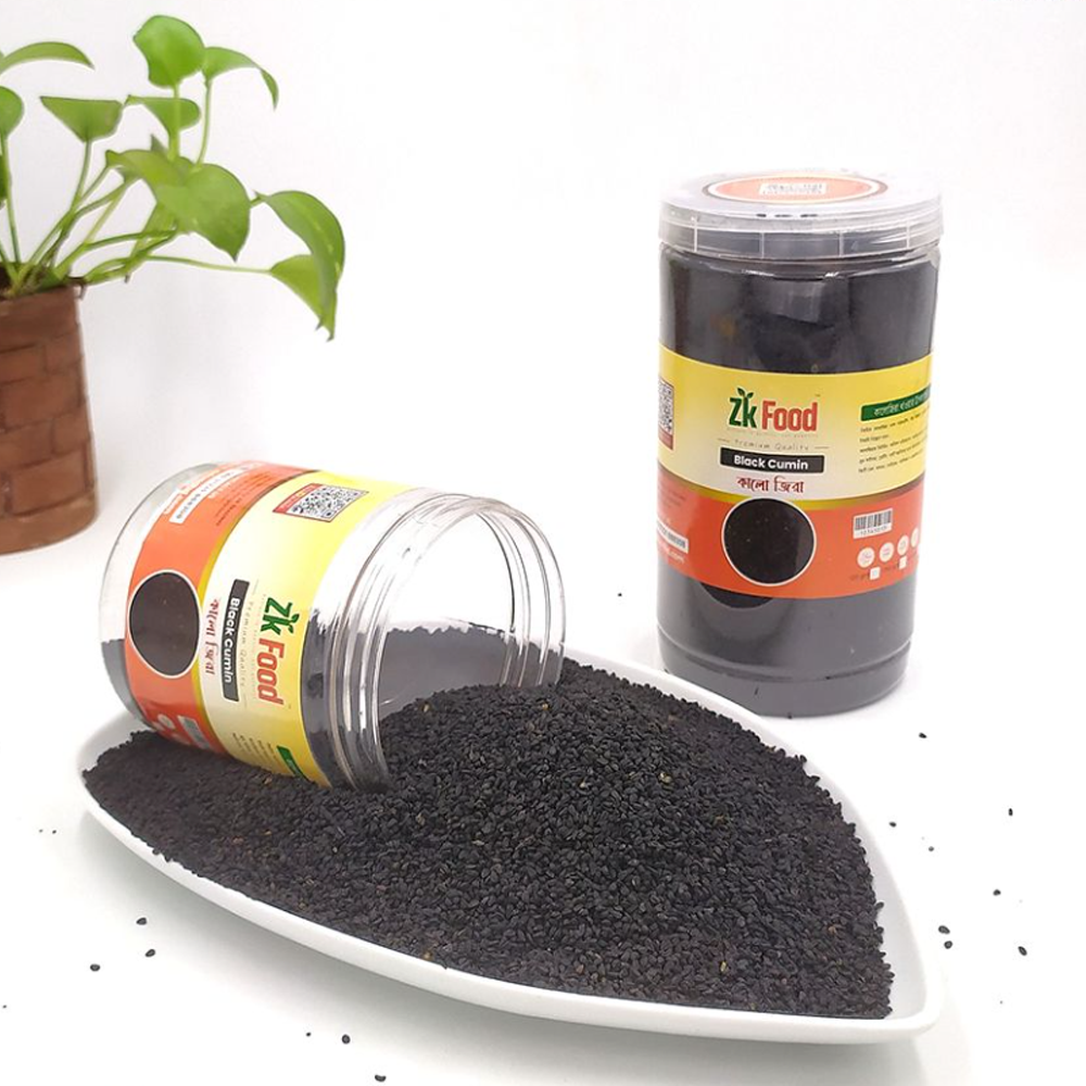ZK Food Black Cumin (Kalo Jira) - 250gm - 325084400