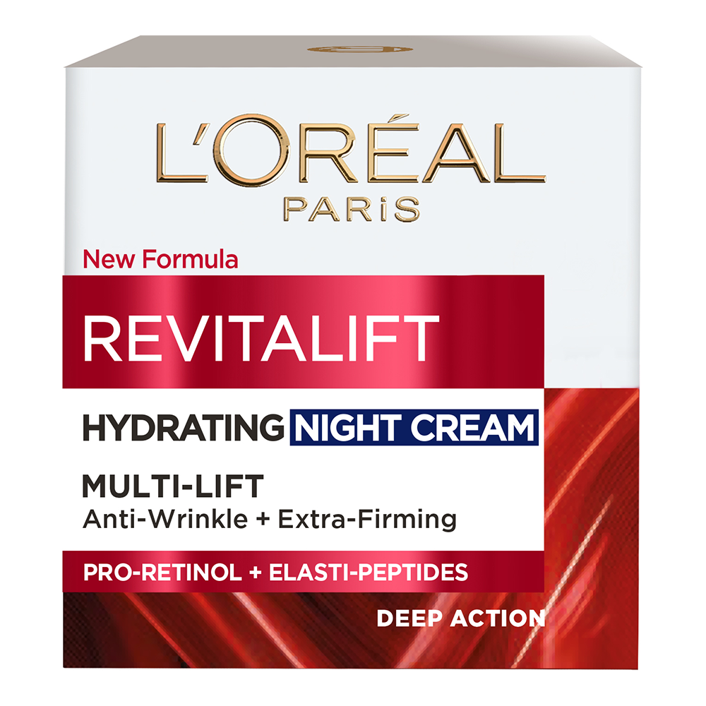 Loreal Revitalift Hydrating Multi Lift Deep Action Night Cream 50ml Cn 171