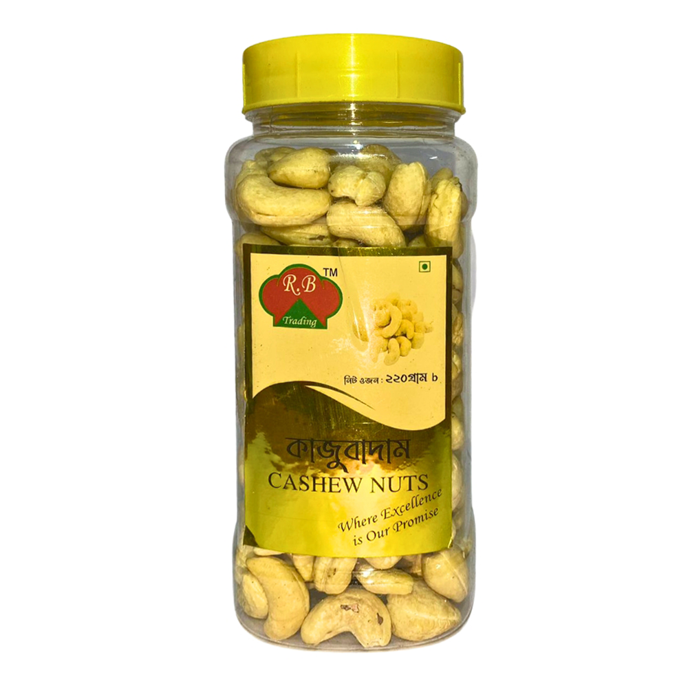R.B Trading Kaju Badam (Cashew Nuts) - 220g