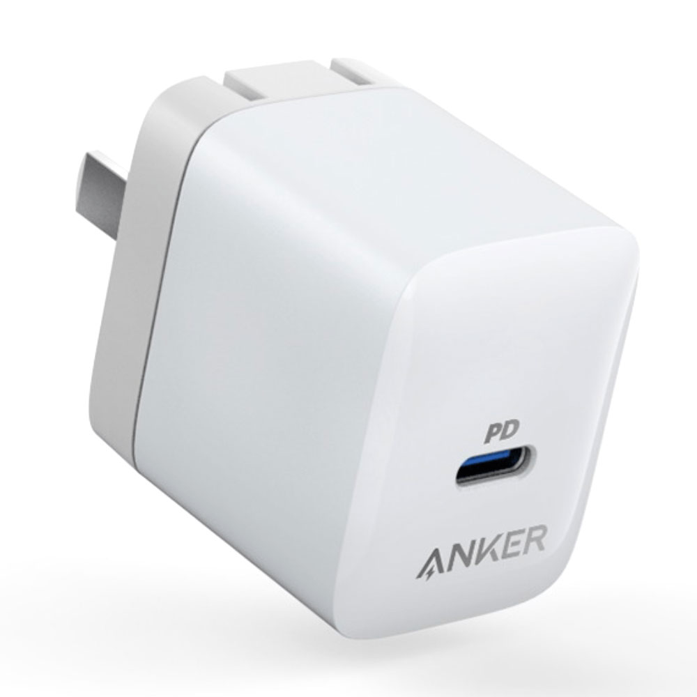 Anker Power Port III 20W Cube USB C Adapter White