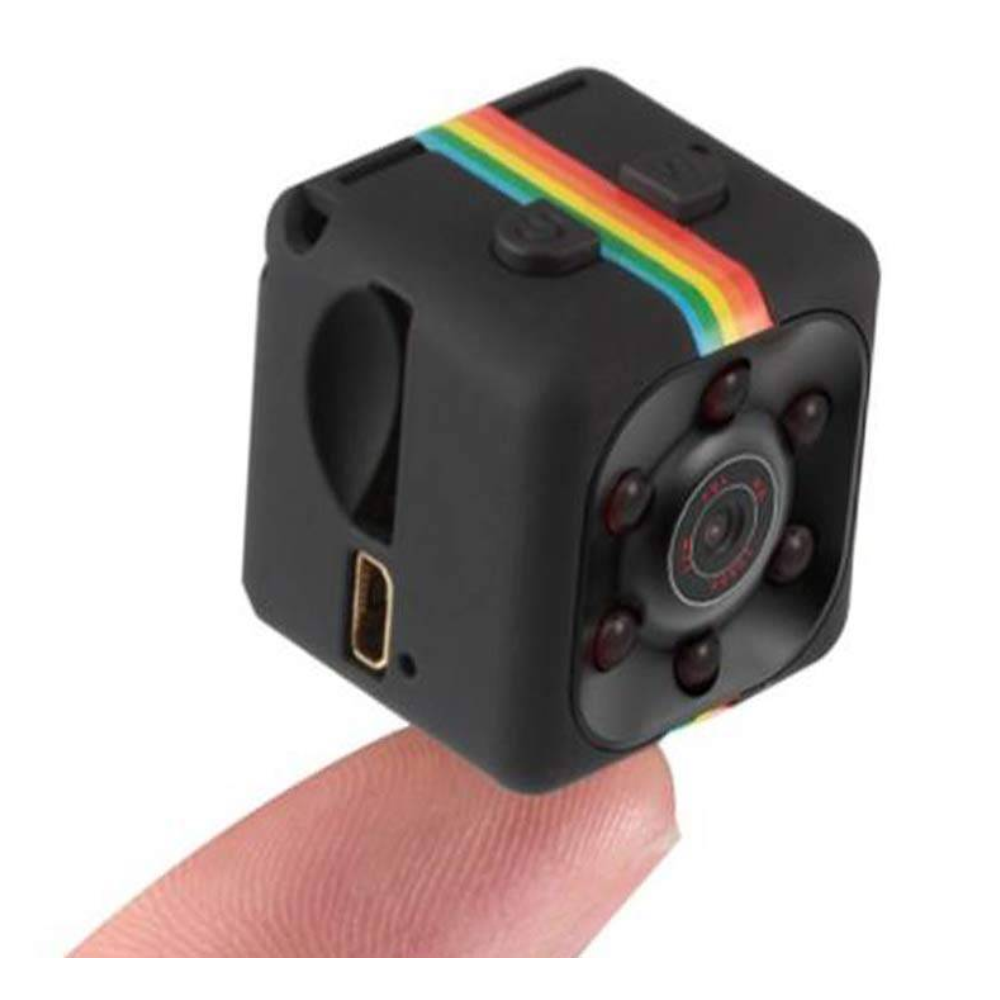 Sq11 Mini Night Vision Spy Camera Black