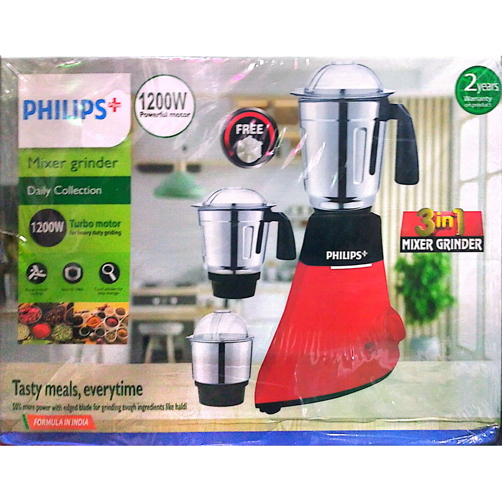Philips Plus 3 in 1 Mixer Blender - 1200W
