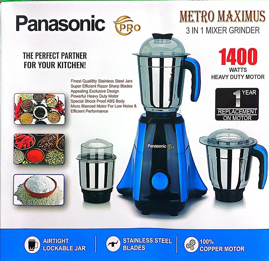 Panasonic Metro Maximus Mixer Grinder-1400W