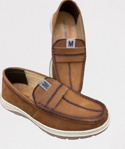 Premium Soft Leather Loffer with imported sole - Black - S999