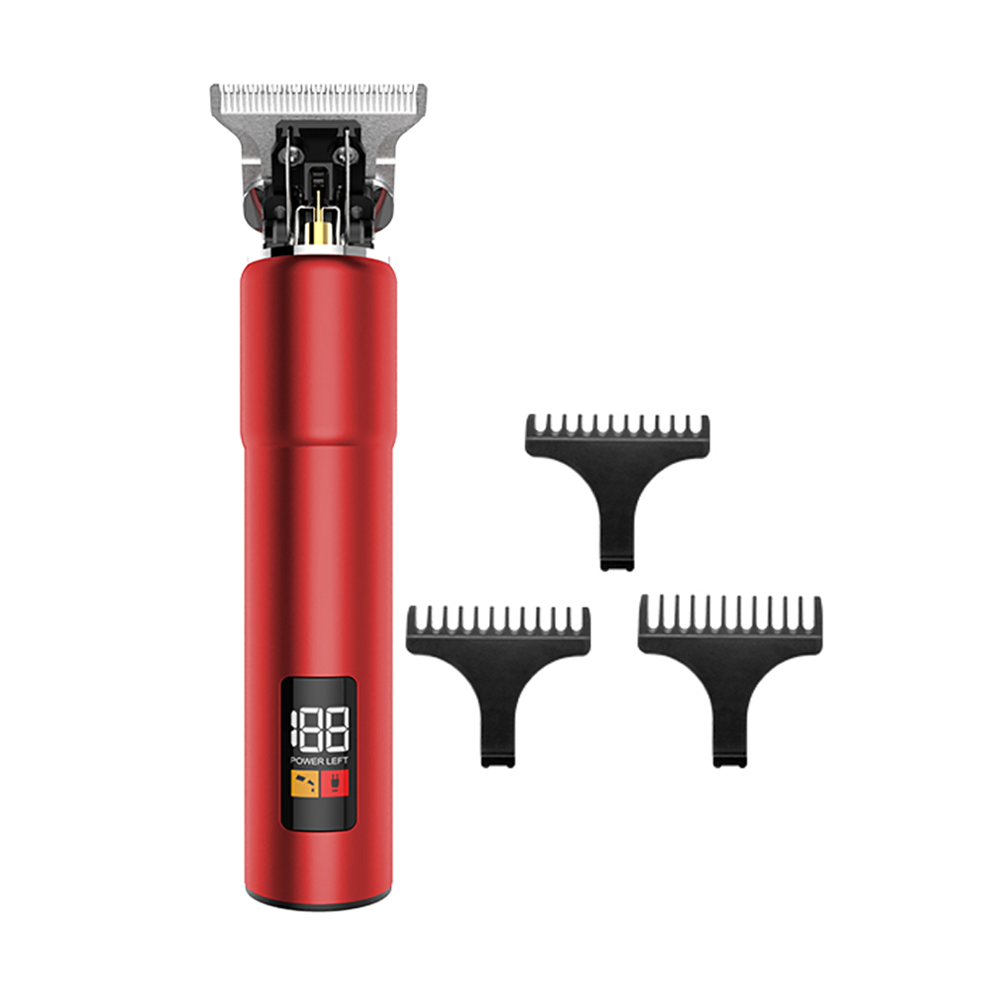 Kemei KM-1759 Hair Clipper And Beard Trimmer For Men - Red