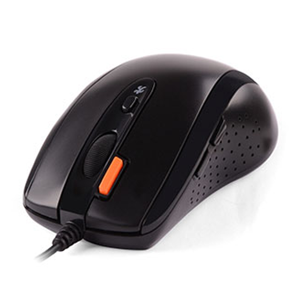 A4TECH G3-300N 2.4Gz Wireless Optical Mouse - Black - 1200 DPI