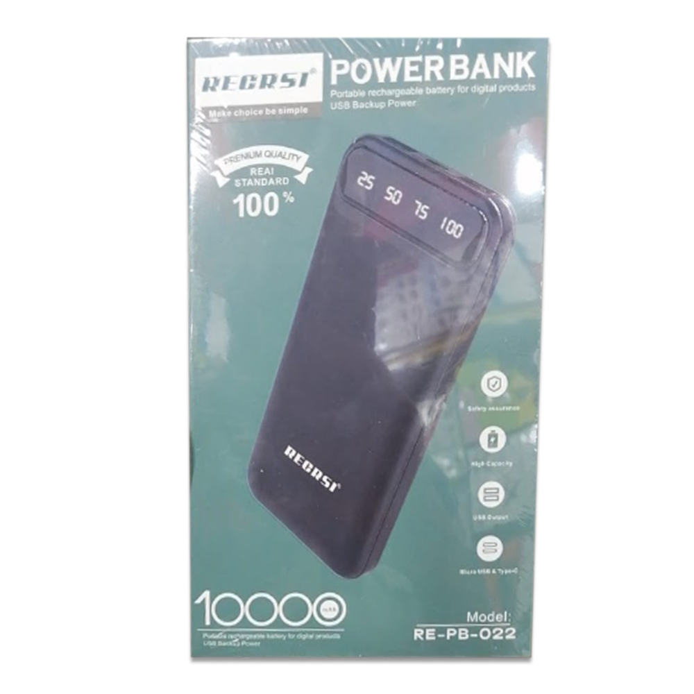 Recrsi Re-PB 022 Power Bank - 10000mAh