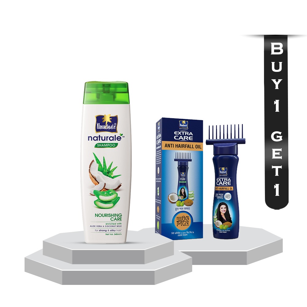 Buy 1 Parachute Naturale Shampoo Nourishing Care 340ml Ger 1 Parachute ...