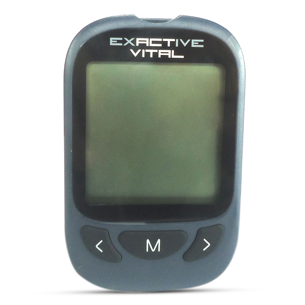 Exactive Vital Blood Glucose Monitor - Navy Blue