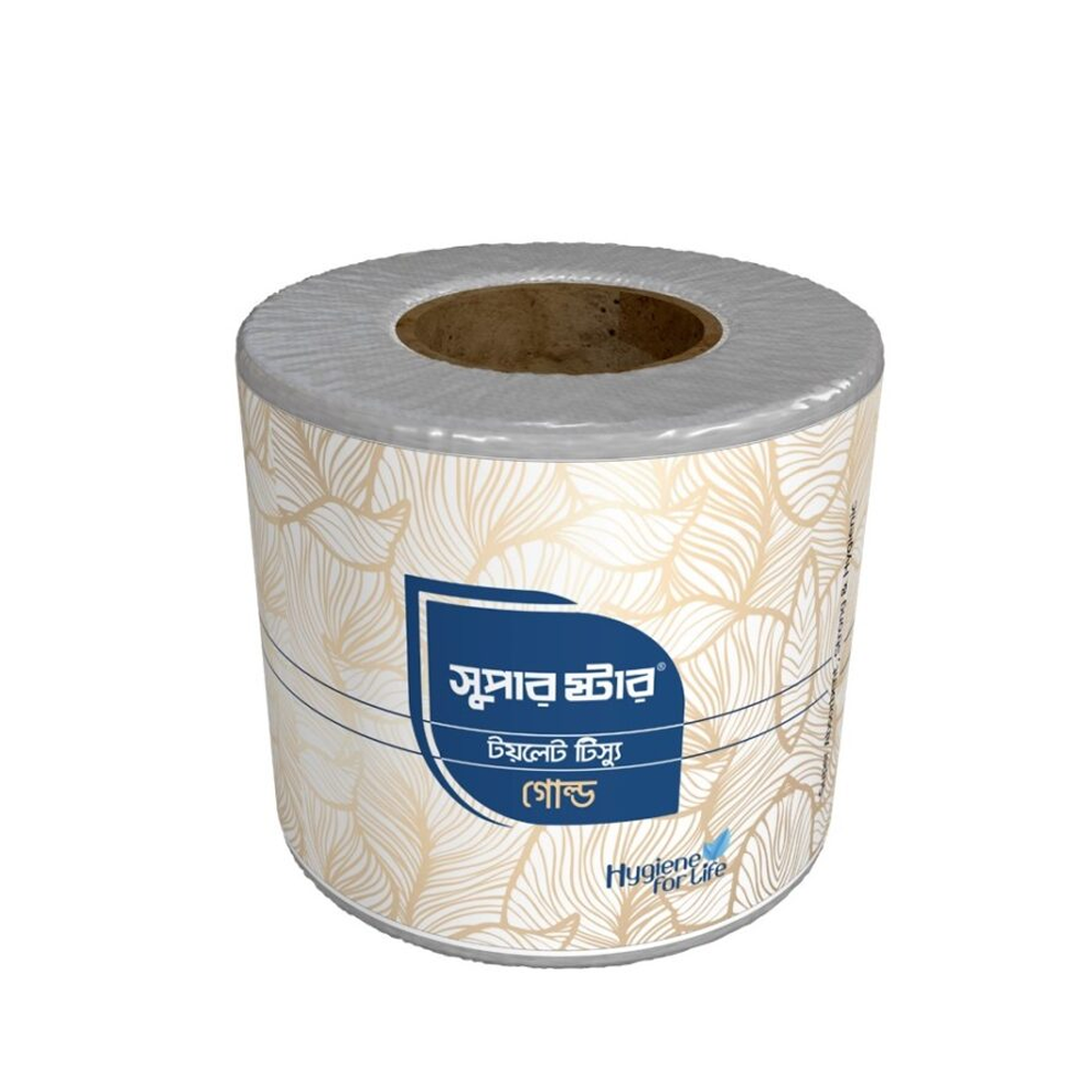 Super Star Toilet Tissue - Gold