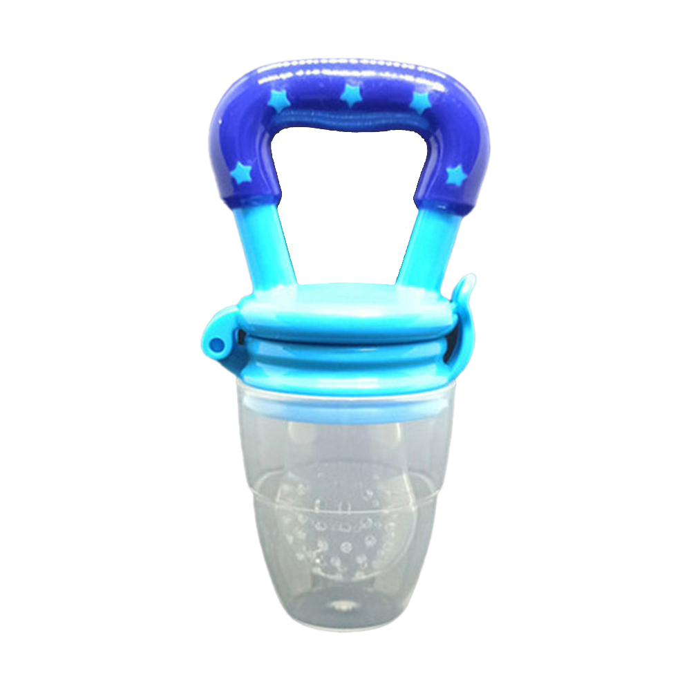 Baby Fruit Pacifier Fresh Food Feeder Teething Toy - Blue - 130584880