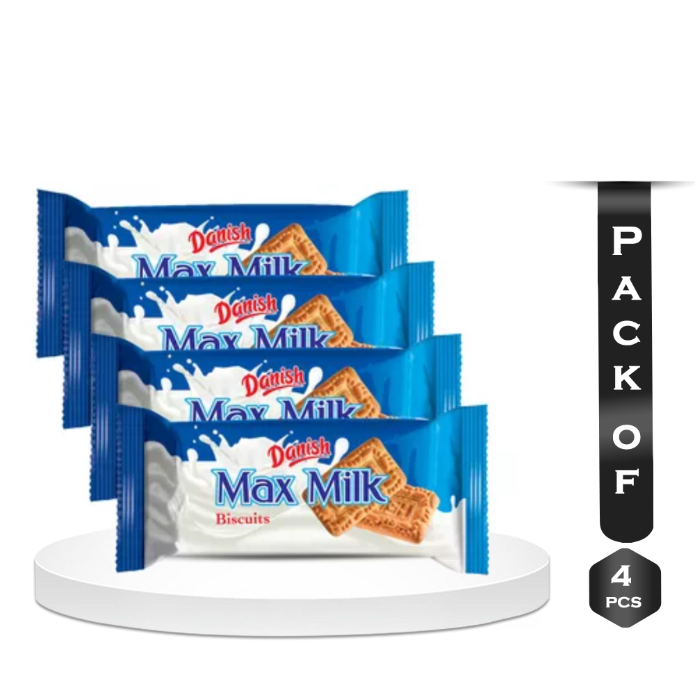 Danish Pack of 4pcs Max Milk Biscuit - 50gm