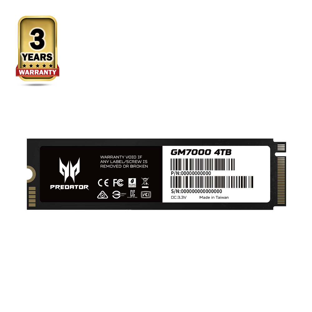Predator GM7000 PCIe4.0 M.2 SSD - 1 TB - AT-Pre-M-0002