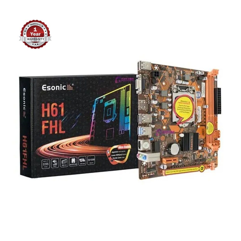 Esonic H61FHL DDR3 Motherboard With HDMI