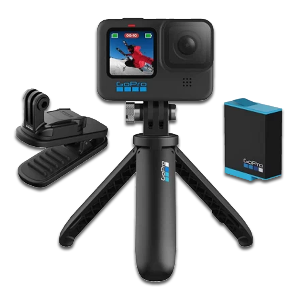 GoPro HERO 10 - 23 MP - 5.3K Ultra HD Waterproof Touch Screen Action ...