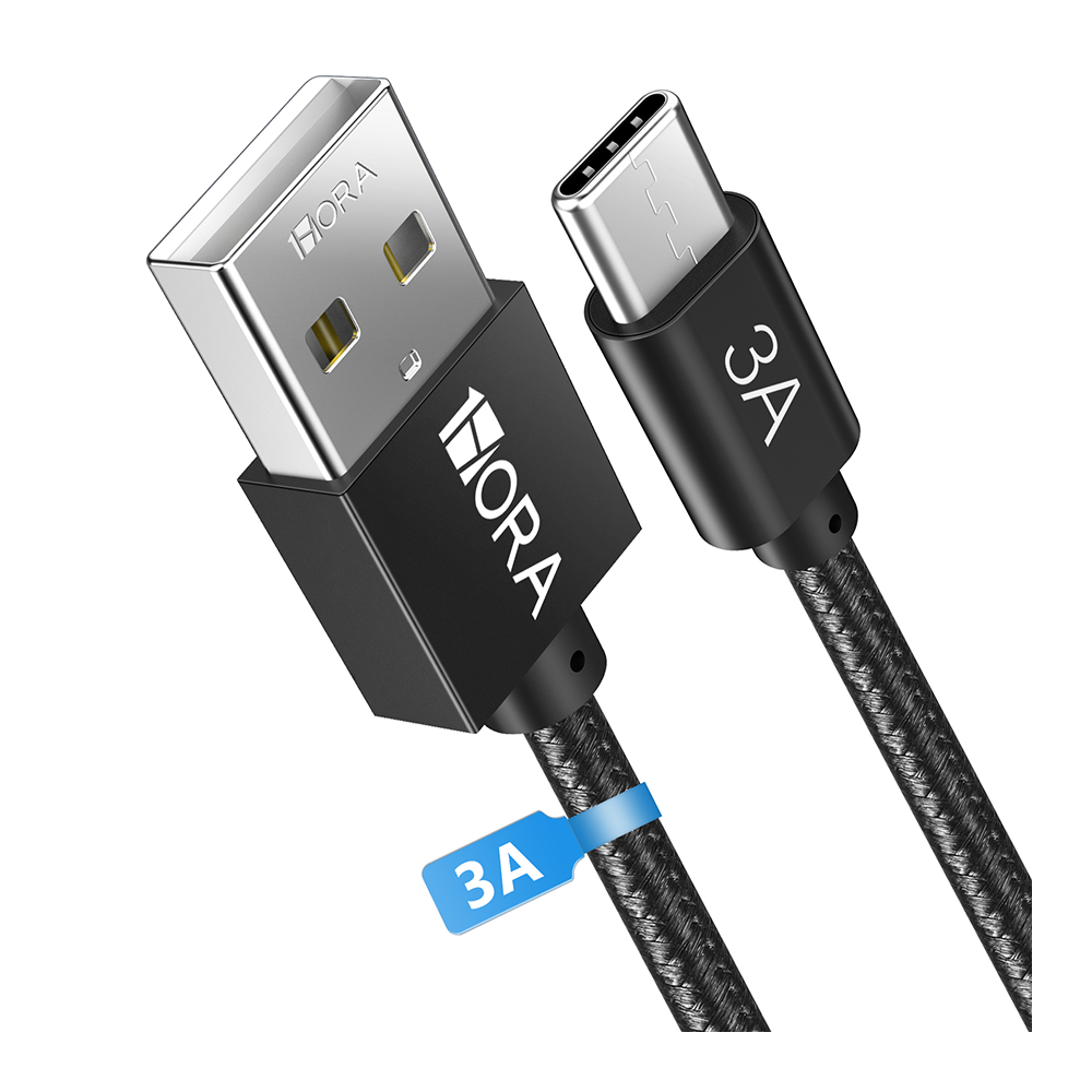 1Hora V8 Series USB to Type-C High-Density Braided Data Cable - 2M ...