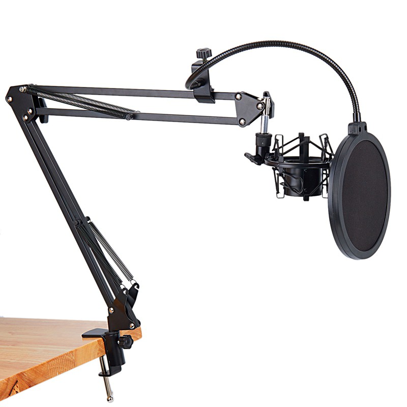 Professional Recording Microphone Table Stand for Dynamic And Condenser ...