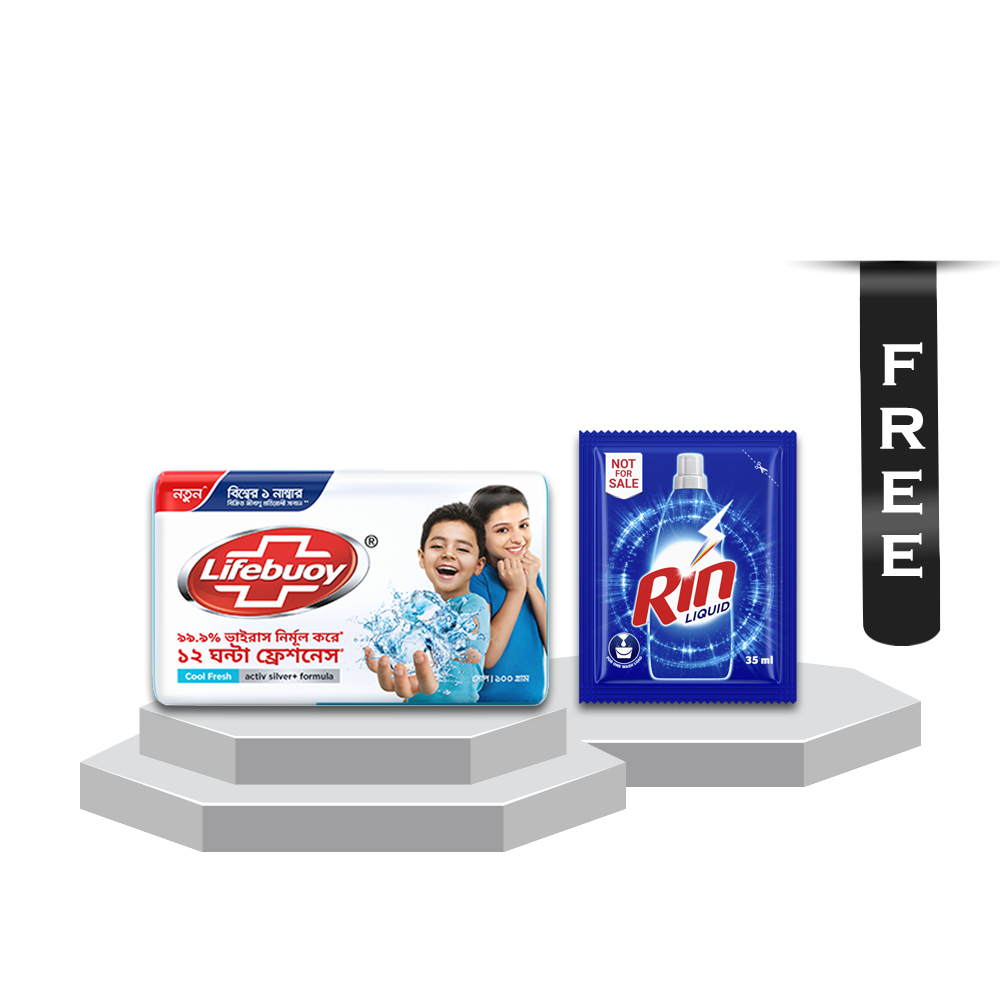 Buy Lifebuoy Cool Fresh Skin Cleansing Bar - 100gm With Rin Liquid ... Buy Lifebuoy Cool Fresh Skin Cleansing Bar - 100gm With Rin Liquid ...