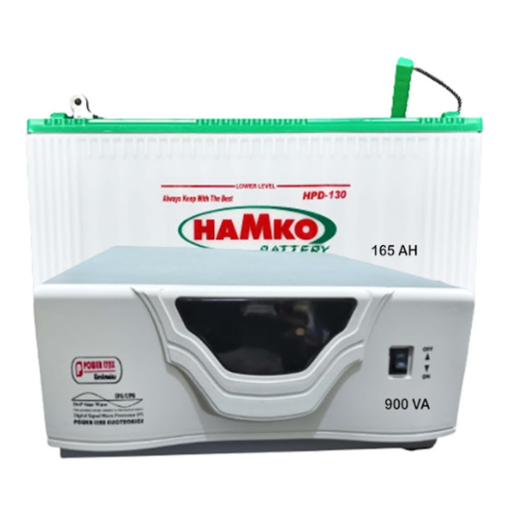 Combo of POWER LYNX DSP Sine Wave Digital 900 VA IPS With Hamko HPD-165 ...
