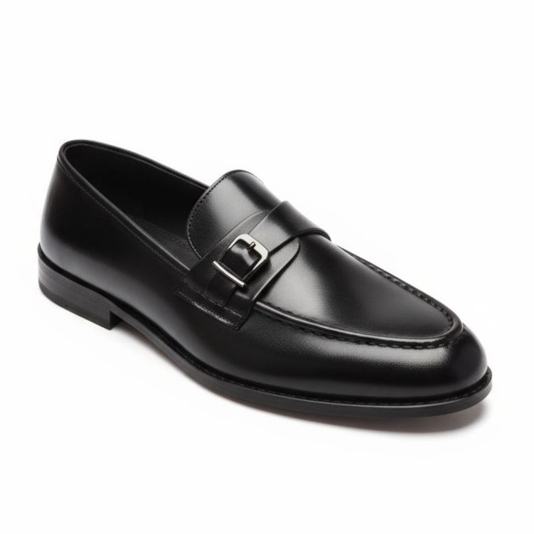Anchor Ambush Premium Tassel Shoes - Black - T9