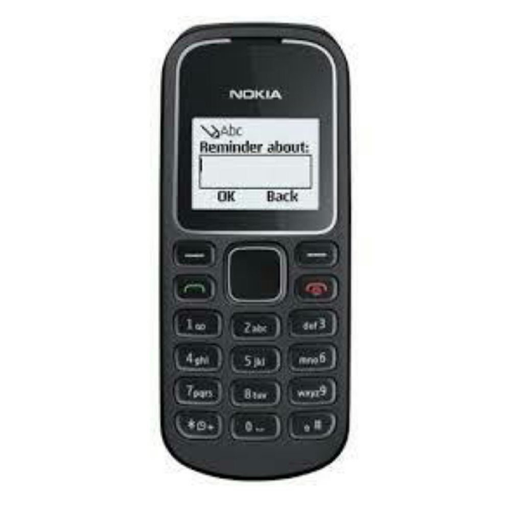 Nokia 1280 Feature Phone - Black