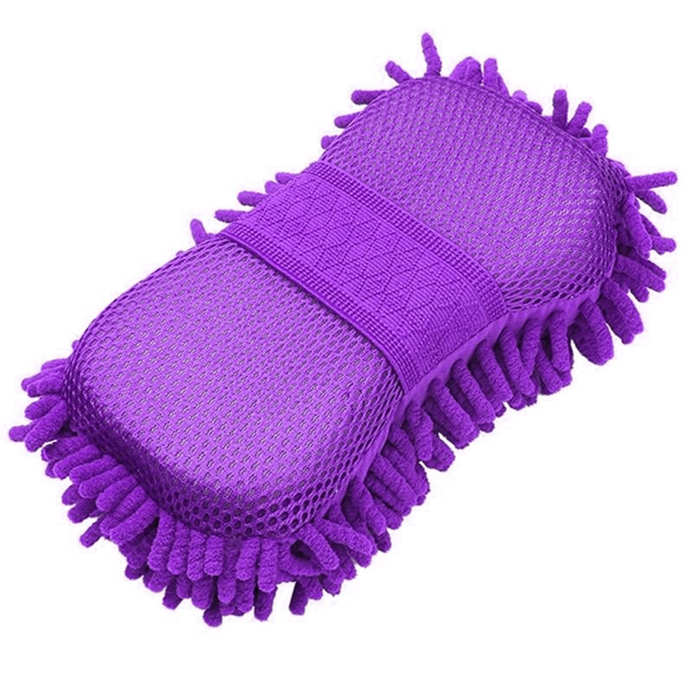 Proclean Ultra-fine Microfiber Sponge Washing Duster - Purple - MS-1954
