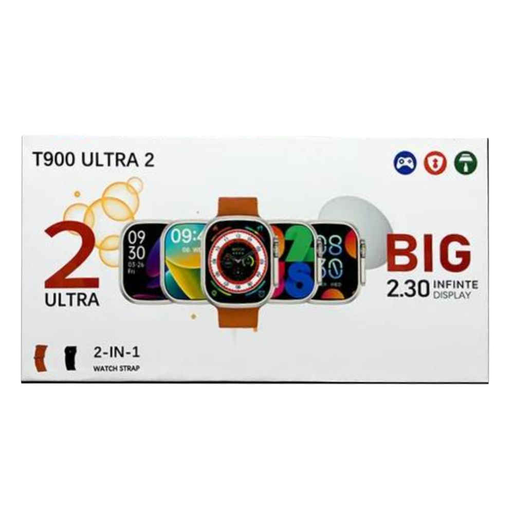 T900 Ultra 2 Series 9 Sports Smartwatch - 2.3Inch - White