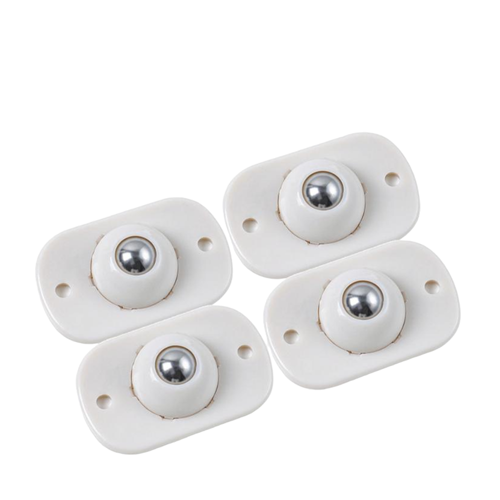 360° Stainless Steel Universal Mini Swivel Wheels Furniture Moving Tool ...