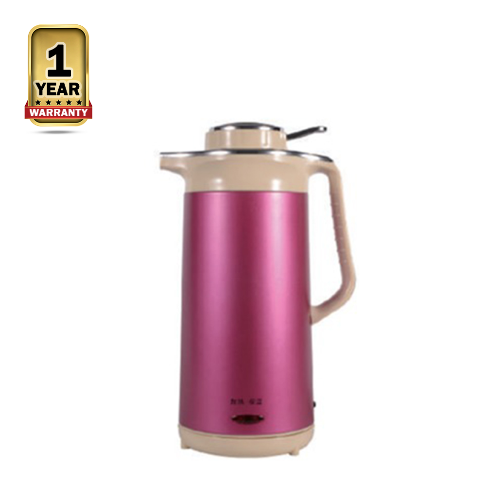 Vision VIS-EK-015 Heavy Flask Electric Kettle - 2 Liter - Pink